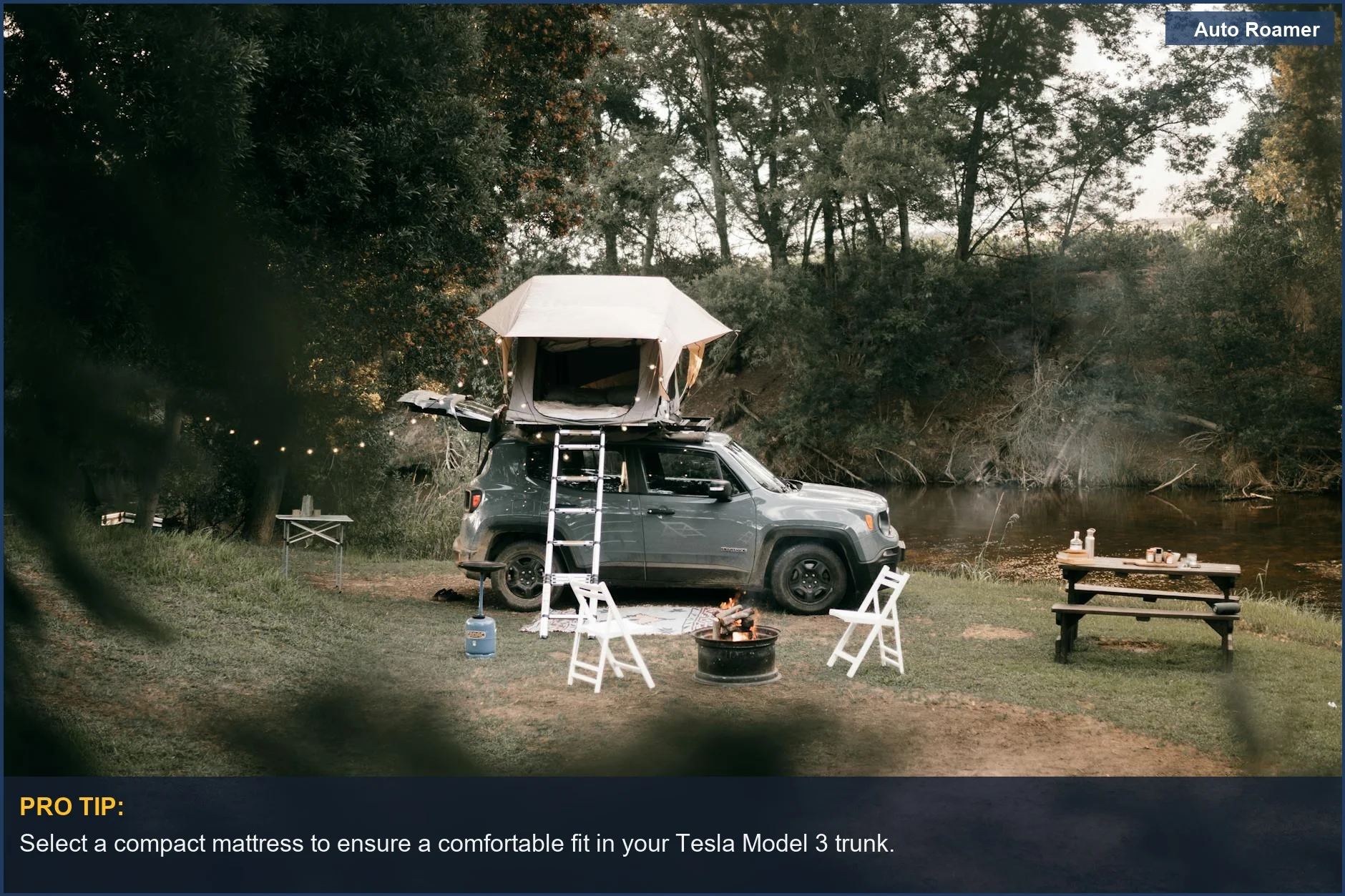 Tesla Model 3 Camping Gear (2026 Complete Guide) | Auto Roamer